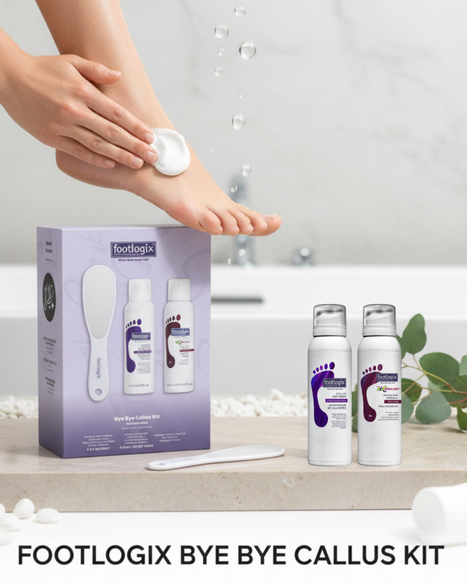 footlogix Kit - Bye Bye Callus | nailbasics | Canada – nailbasics-ca