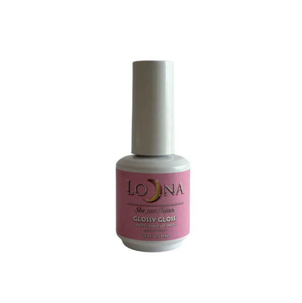 Loona Top Coat - Glossy No Wipe 15mL | nailbasics | Canada – nailbasics-ca