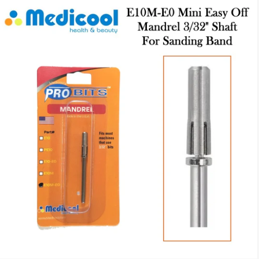 Medicool Mini Mandrel - EZ-OFF | nailbasics | Canada – nailbasics-ca