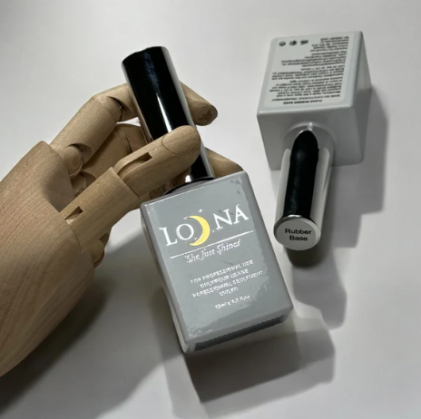 Loona Base Coat - Clear Rubber | nailbasics | Canada – nailbasics-ca