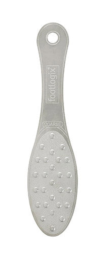 footlogix Foot File - Stainless Steel | nailbasics | Canada – nailbasics-ca